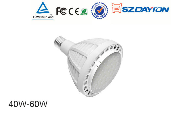 AC85-265V 2700K-6500K 60W PAR38 führte Scheinwerfer RoHS CER Wohnung des 80-Grad-Öffnungswinkels weiße UL-Zustimmung