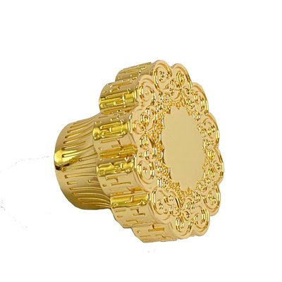 Luxury 15mm Metal Zinc Alloy Perfume Bottle Cap Zamac Golden Cap With Logo supplier