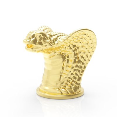 Customized Snake-Shaped Luxury Perfume Cap With Free Design Service supplier