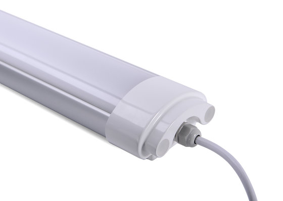 Suspended LED Weatherproof Batten Lights 600m 20W Energy Saving For Hospital / School