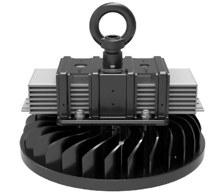 Warehouse LED UFO High Bay Light 120lm/W 100-240W Meanwell Driver Aluminum Material