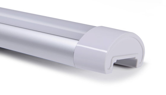 Warm White LED Batten Lights 600m 20W Suspended Installation With PC Milky Cover