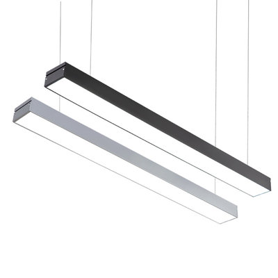 Dimmable LED Linear Light AC85-265V 2835 SMD LED PF>0.9 CRI 80 For Office Lighting