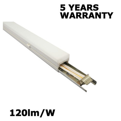 Commercial Linkable LED Shop Lights , 3000k-7000K LED Linear Lamps RoHS Approved