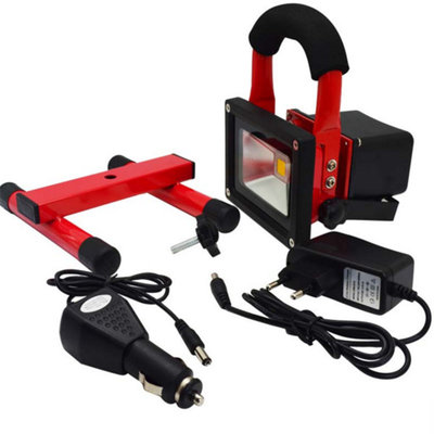 Waterproof Outdoor Flood Lights / 30 Watt Rechargeable LED Floodlight With Lithium Battery