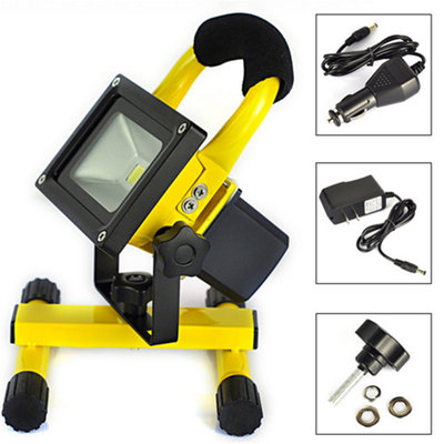 10 Watt LED Outdoor Flood Light , Rechargeable Portable LED Flood Light AC85 - 265V