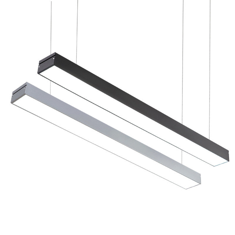 Dimmable LED Linear Light AC85-265V 2835 SMD LED PF>0.9 CRI 80 For Office Lighting