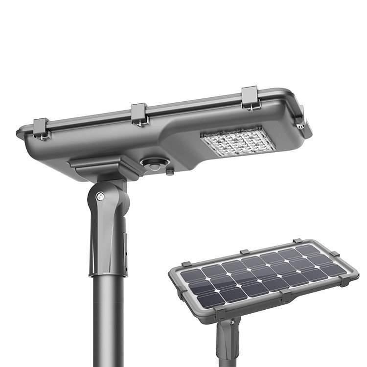 20W Solar Powered LED Street Lights Easy Installation High Tech Patent Design