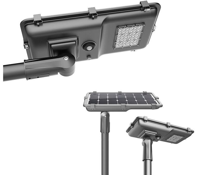 Unique 20w Solar LED Street Light / Solar LED Garden Lights For Train Station