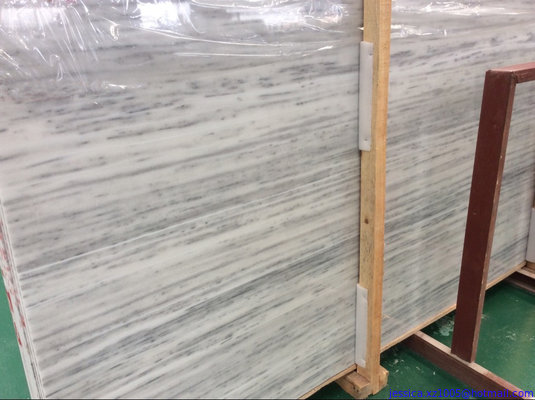 Popular White Wooden Marble,Cheapest Polished Timber White Marble On Promotion