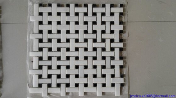 Natural Stone White Marble Mosaic, Mosaic Veneer,White Marble Mosaic,Marble Mosaic