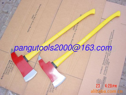 A623 3.5lb fireman pick axes with fiberglass handle,