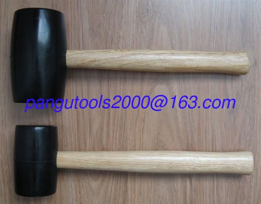 R881 black or white rubber mallet hammer