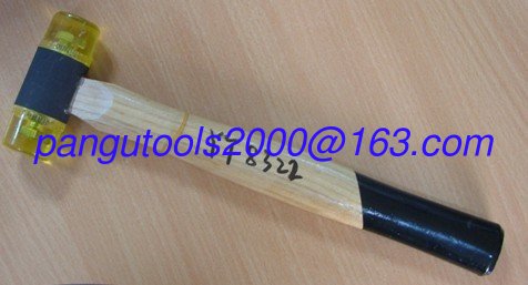 R883 rubber & hard plastic mallet hammer