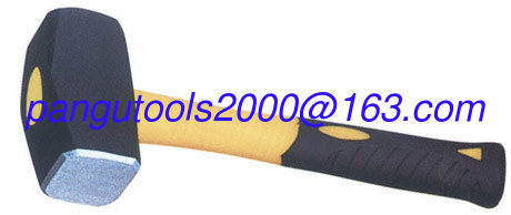British-type Club hammers with plastic-coating and TPR fiberglass handle