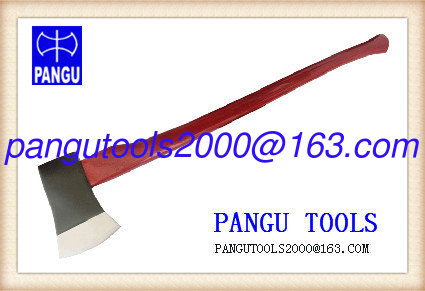 A601 axe with hickory handle, 1045 carbon steel
