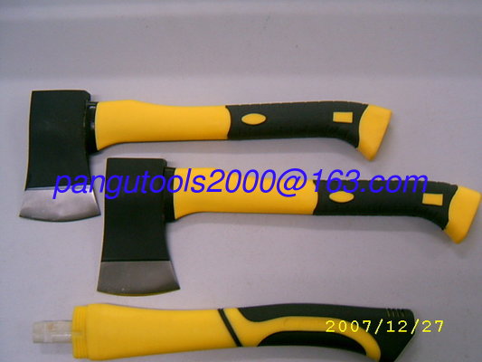 A601 hatchet with fiberglass & TPR handle, 1045 carbon steel, michigan axe