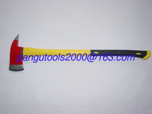 A623 fireman's axe with fiberglass handle, Fire Fighting tools, plulaski axe