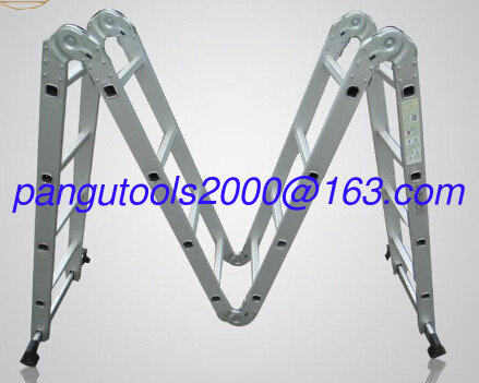 Antislip multipurpose aluminum alloy folding ladder, step ladder,4x5,4X4  Aluminum Ladders
