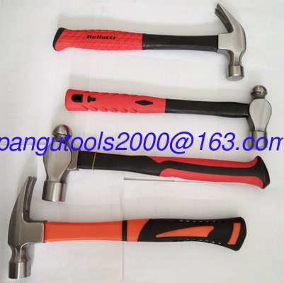 C441 Chinsed Pangu  claw Hammer with fiberglass handle, carpenter's hammer