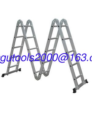 Antislip multipurpose aluminum alloy folding ladder, step ladder,4x5,4X4  Aluminum Ladders