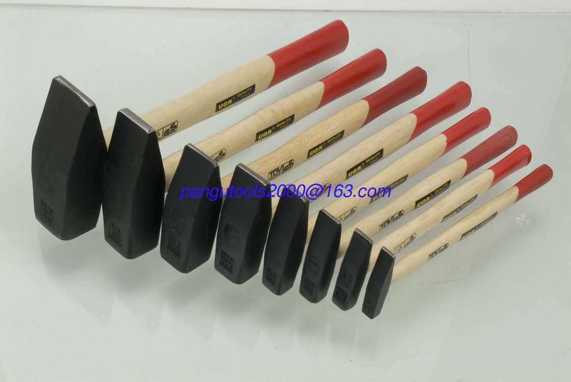 M221 Germany type machinist hammers with wooden handle , engineer hammers