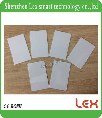 Rewritable Rfid 1k Blank Original M Ifare1 S50 Chip Card White Thin Pvc Card 13.56mhz Iso14443a Ic Smart Cards