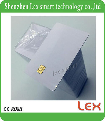 Read-write Card 256 bytes PVC FM4442 compatible SLE5542 Chip Contact Blank Smart IC Card