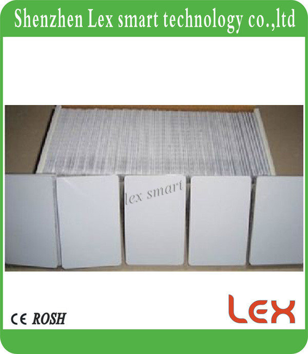 13.56mhz F08 8kbit(1K) ISO14443A blank white proximate card / Fudan S50 PVC blank card 13.56 Mhz Fudan M1 rfid cards