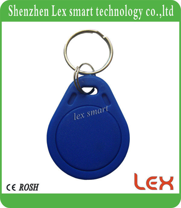 FM11RF08 ISO14443A 8kbit(1K) Readable And Writeable Card 13.56mhz 1K RFID Keyfobs Keychain keyring keyfob
