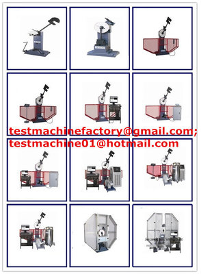 charpy impact test machine for impact testing of materials
