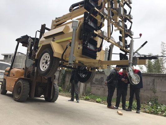 4*1000W LED portable light plant mining generator lighting equipment
