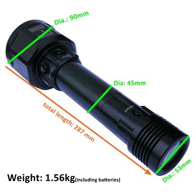 Moveed®  Forensic Portable Ten-band Uniform Detection LED Light Source OR-GSS100