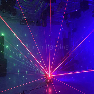 180W 3 Heads Disco Rotating Ball Laser Beam 2in1 Mini Moving Head Light supplier