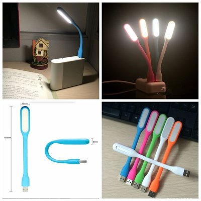 PINK UNIVERSAL PORTABLE USB BENDABLE LED LIGHT PC LAPTOP POWER BANK