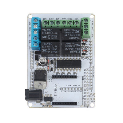 Xbee Relay Shield ( Equipped with screw holes for easy installation )