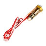 Assembled J-head Hotend Nozzle for Filament Reprap MakerBot Kossel Delta: ptfe 3mm/nozzle 0.3mm