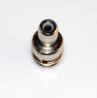 A female Av A/v to BNC male female coax connector adapter