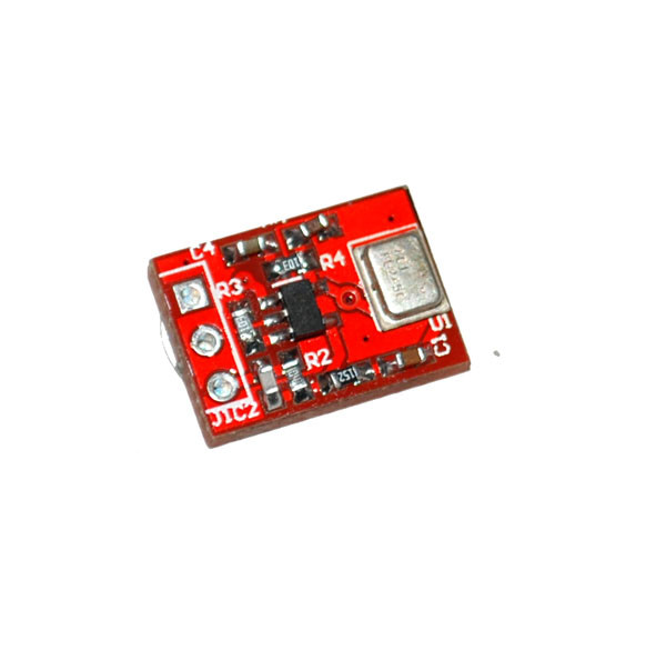 Breakout Board for ADMP401 MEMS Microphone  (-3dB roll off at 100Hz and 15kHz 1.5 to 3.3VDC supply voltage)