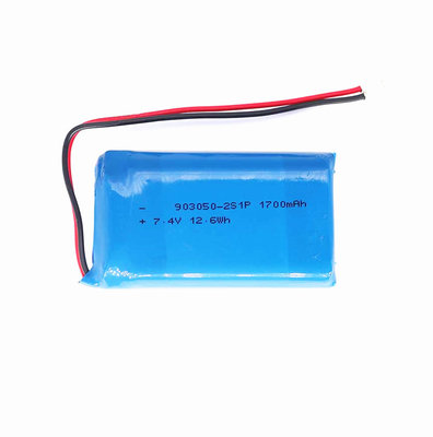 2S1P High Voltage Lithium Polymer Batteries Pack Over Discharge Resistance