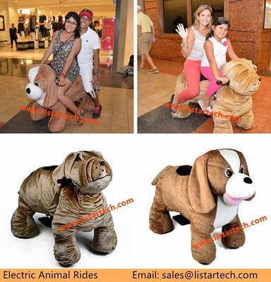 China Plush Animal Electric Scooter Automatic Electric Toys on Wheels for Parents and Kids supplier