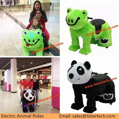 China Hot Sale Family Battery Operated Electric Animal Rides in Mall, Parent can Ride with Kids supplier