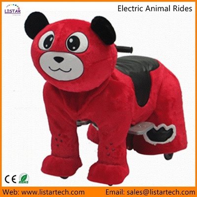 Animal Ride Manufacturer/Factory/Wholesale, Coin Operated Zippy Animal Rides -Bear Red supplier