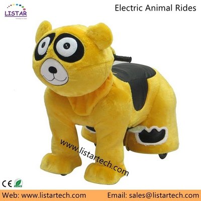 Battery Coin Operated Plush Animal Rides, Electric Animal Ride, Coin Operated Animal Ride supplier