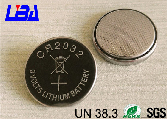 Free Samples 3 V CR2032 Lithium Battery Button Cell 240mAh For Watch