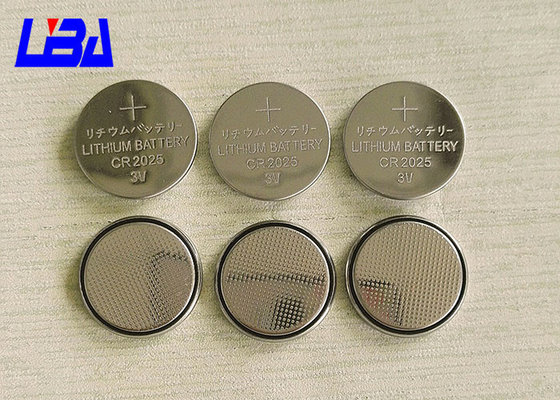 Light Weight CR2025 3V Battery Eco - Friendly Durable For Watch