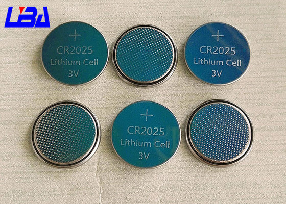 Rechargeable Button Cell Battery , 160mAh Maxell Cr2025 Lithium Battery