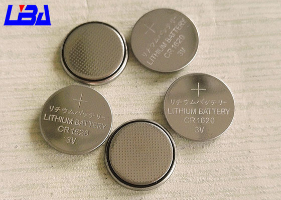 Light Weight  Durable CR1620 Button Battery For Car Remote Control