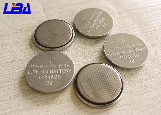 Button Cell Lithium Coin Battery , CR1220 CR2032 CR2450 Cr1620 Watch Battery