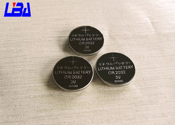 Standard CR2032 240mAh Lithium Button Batteries For Watch Electric Toys
